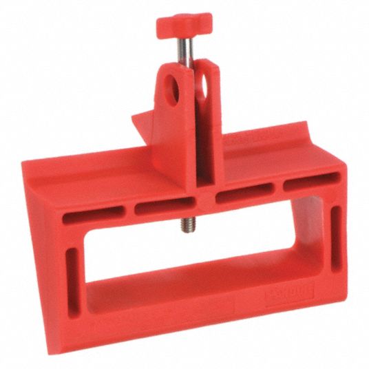 Circuit Breaker Lockout, 120/277, No-Hole Lockout Type, Nylon ...