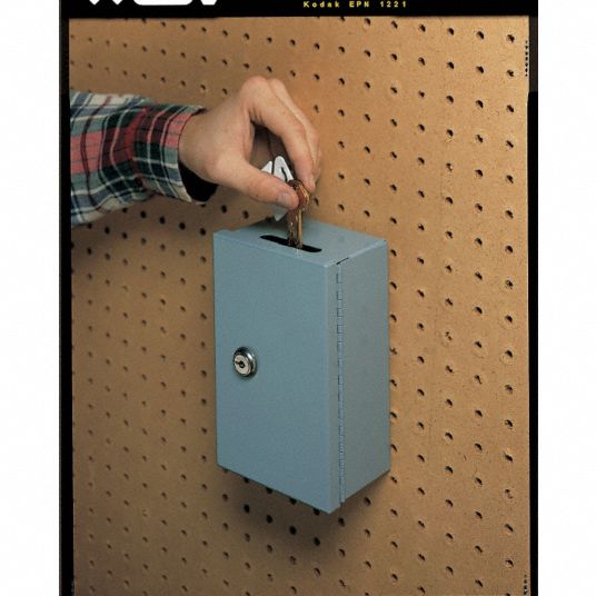 Key Control Cabinet Keyed Alike Gray - Grainger