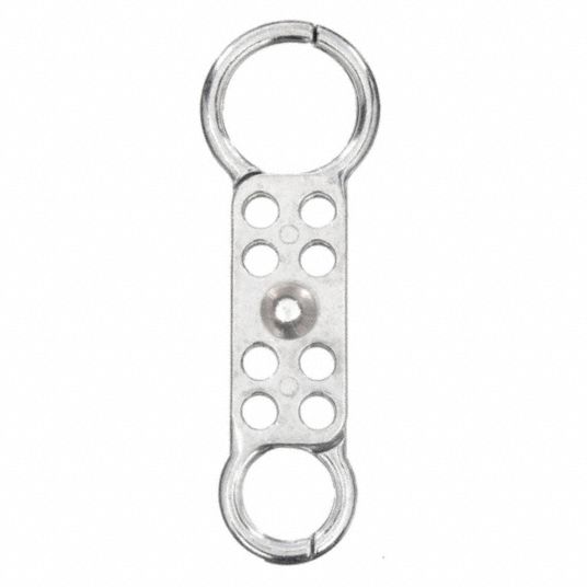OSBORN, Silver, 8 Padlocks, Lockout Hasp - 3LTL8|OG-76 - Grainger