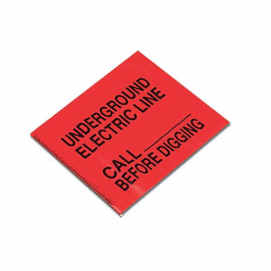 4 in x 5 in Flag Size (HxW), 21 in Staff Ht, Marking Flag - 3LUP4 ...