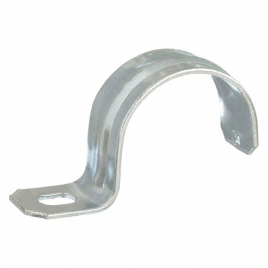 One Hole Conduit Strap, PK 20 - Grainger