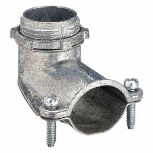 Die Cast Zinc, 1 in MNPT, Metallic Sheath Cable Connector - 3LV71|3LV71 ...