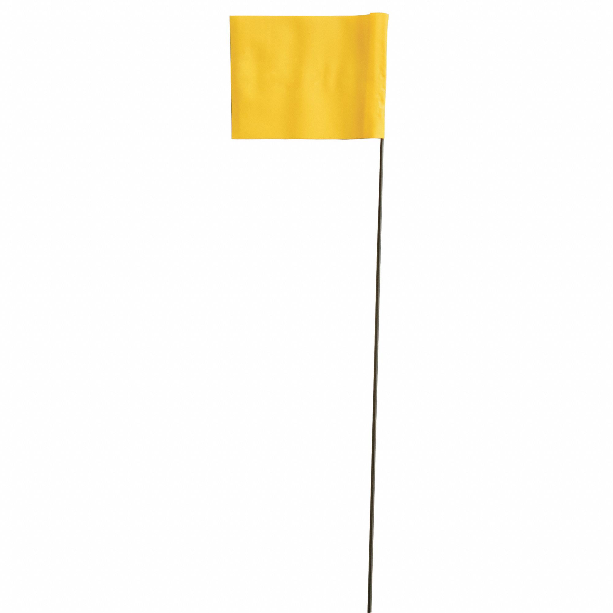 2 1/2 in x 3 1/2 in Flag Size (HxW), 15 in Staff Ht, Marking Flag ...