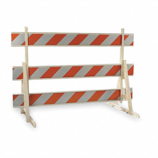 60 in Overall Ht, 48 in x 60 in, Type 3 Barricade - 6FGL1|97-1300-42-H ...