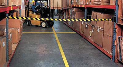 Retractable Belt Barrier, Yellow/Black - Grainger