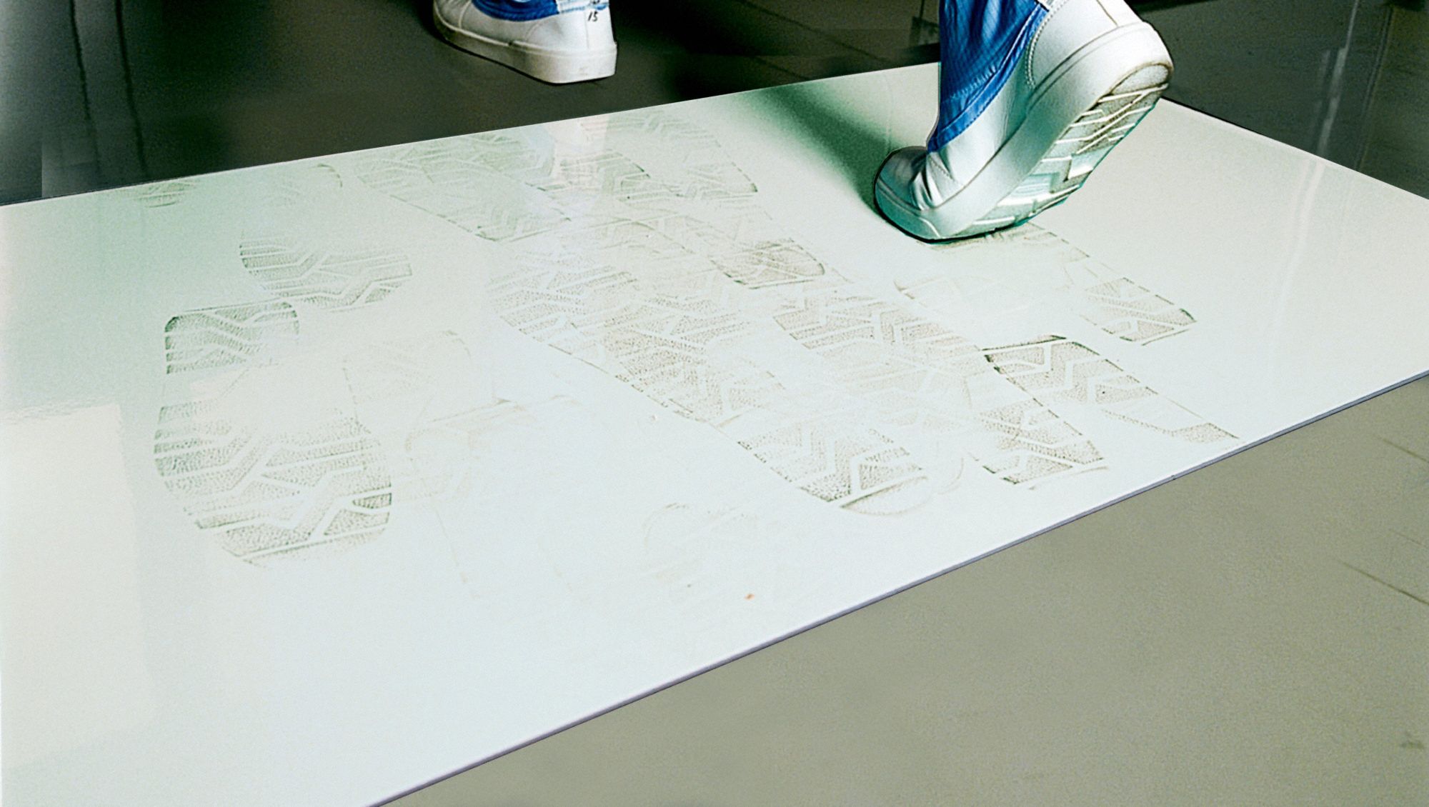 3M White Disposable Tacky Mat, 45" x 25 in, 4 PK - 3LY82|5830 - Grainger