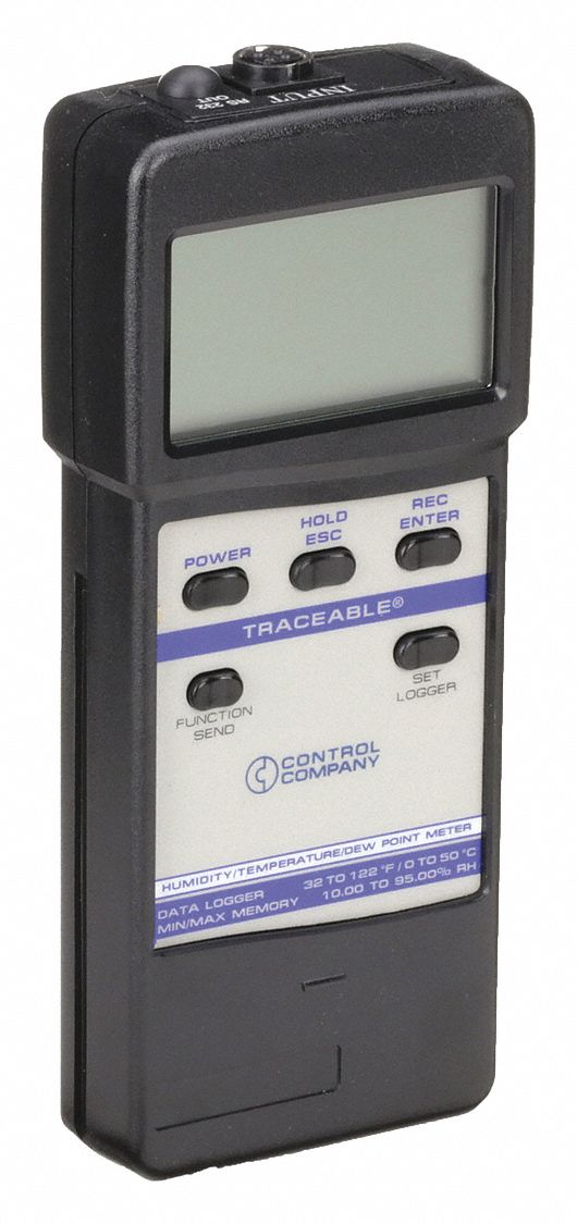 TRACEABLE, Included, Ambient Temp/Dew Point/Relative Humidity ...