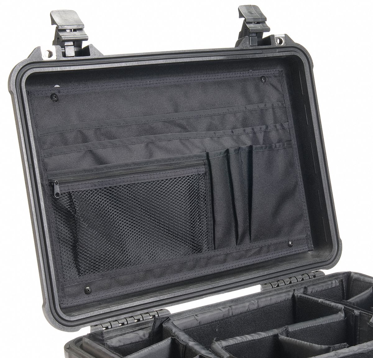 PELICAN Lid Organizer: 16 1/4 in x 10 1/2 in, 4 Compartments, 4 ...