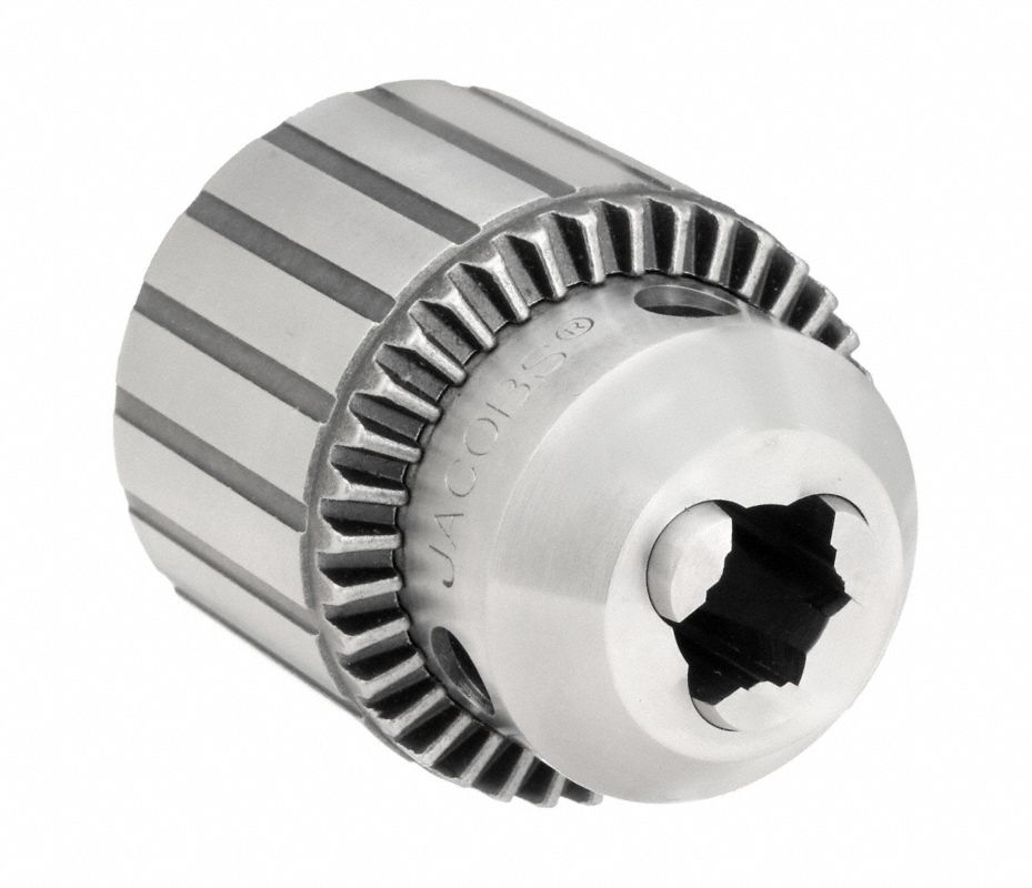 JACOBS Portabrocas con Llave, Liso - 3M318 | 6230 - Grainger México