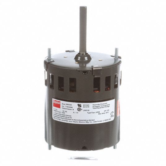 DAYTON, Open Air-Over, 1/40 HP, HVAC Motor - 3M562|71633696M - Grainger