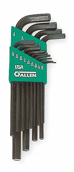 Hex Key Set, Number of Pieces 13 - Grainger