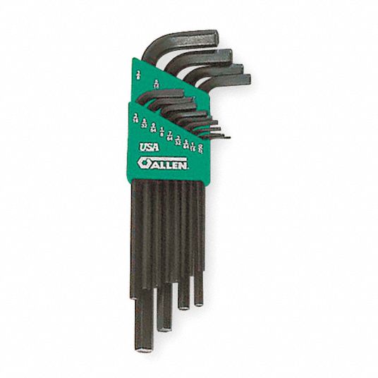 Hex Key Set, Number of Pieces 13 - Grainger