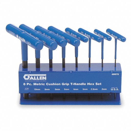 Hex Key Set, Number of Pieces 8 - Grainger