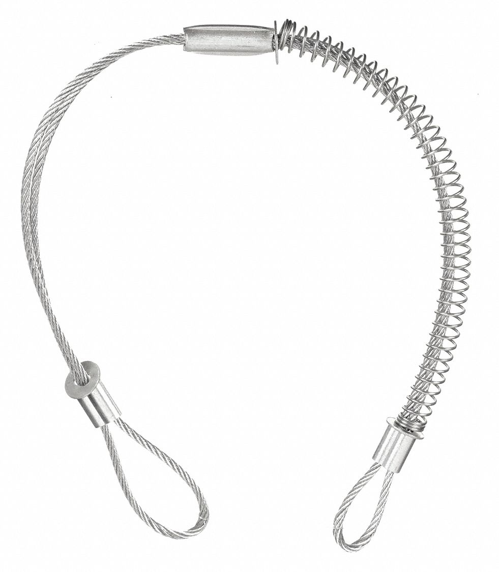 APPROVED VENDOR Cable de Seguridad de Acero Inoxidable, 38" - Cables de Seguridad para Mangueras ...