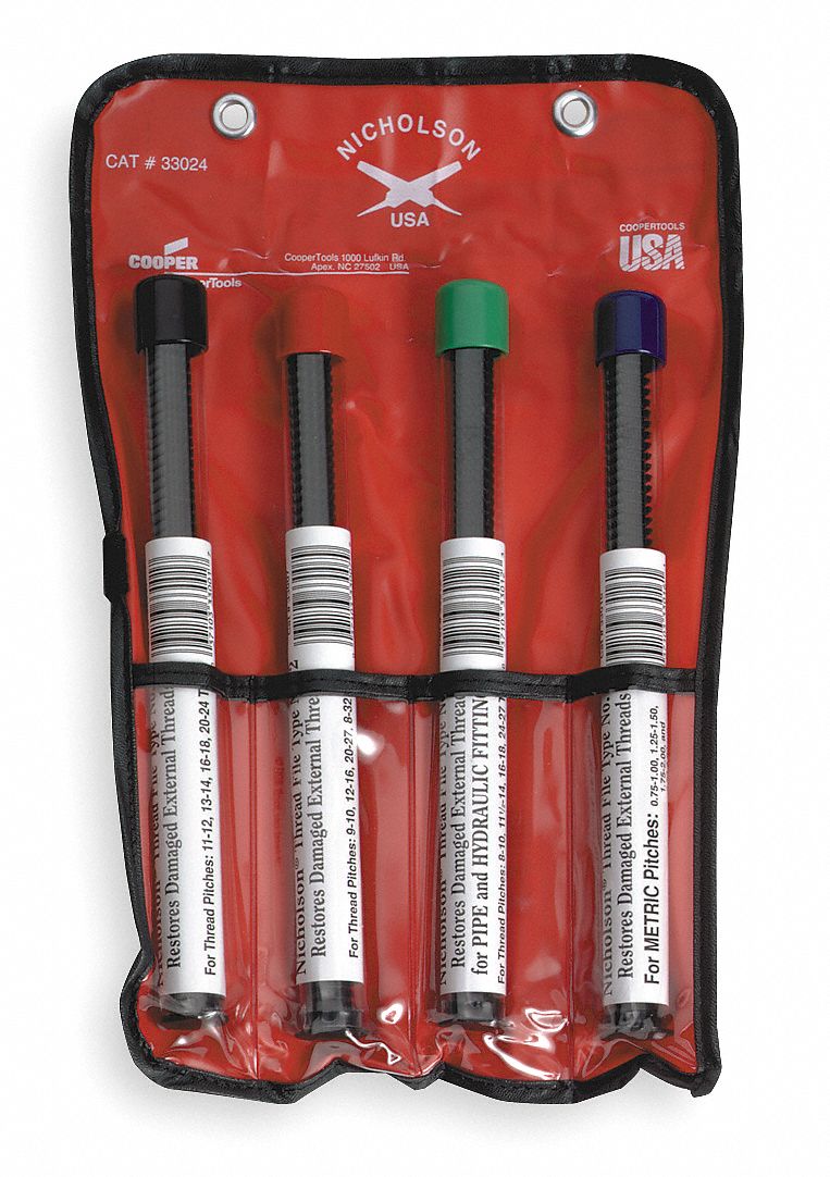 NICHOLSON Thread Restoring File Set: For 10_11_12_13_14_16_18_20_24_27 ...