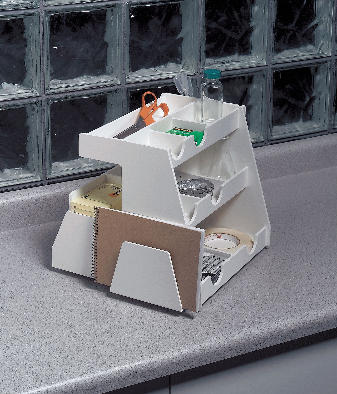 12 1/2 in Overall Wd, 12 in Overall Ht, Organizer - 3MGP5|50153 - Grainger