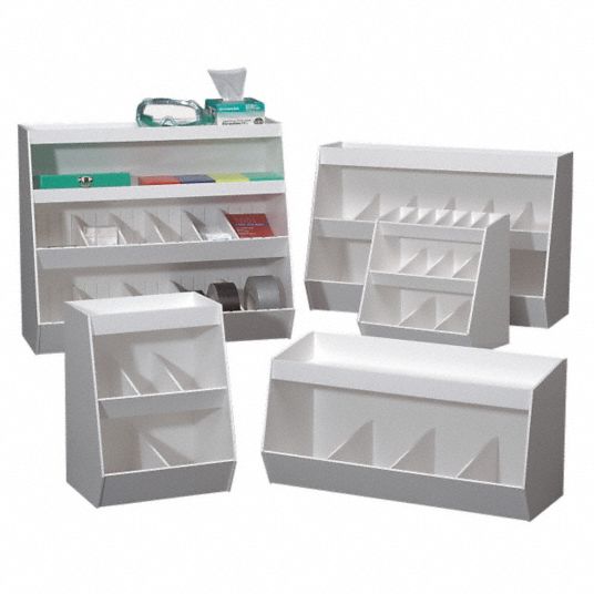 10 1/4 in Overall Wd, 20 in Overall Ht, Laboratory Storage Bin - 3MGT4 ...