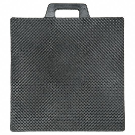 Outrigger Pad, Rubber, Outrigger Pad - 3MHD8|OP18X18R - Grainger