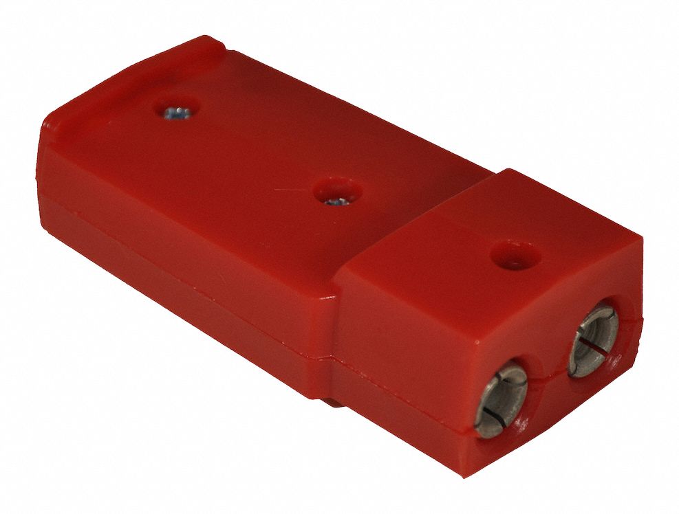 ASSOCIATED EQUIP, Plug-In Booster Cables, Red, Polarized Plug no Leads ...