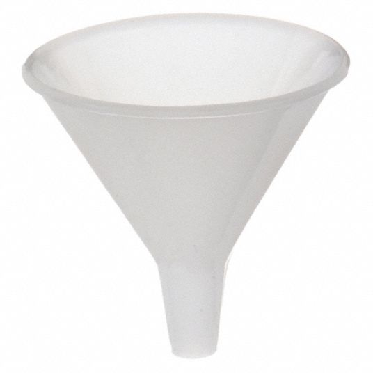 Plastic, 1.18 fl oz Capacity - oz, Short-Stem Funnel - 3MKW9|3MKW9 ...