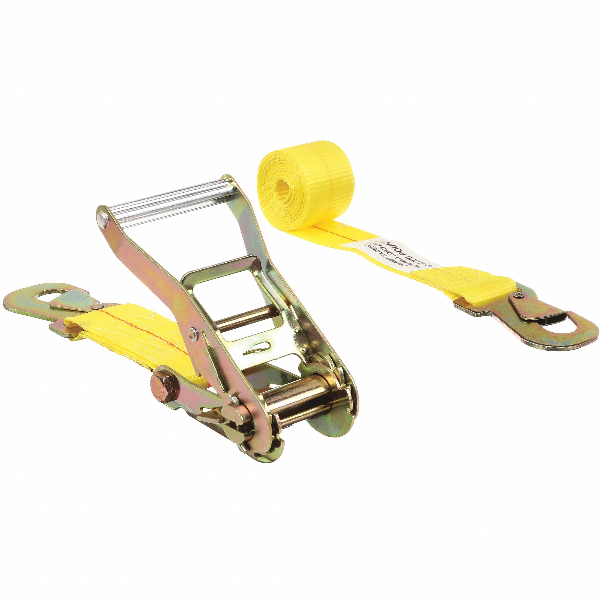Snap-Hook, 2,000 lb WLL, Tie Down Strap - 3MLY5|38-TYS27 - Grainger