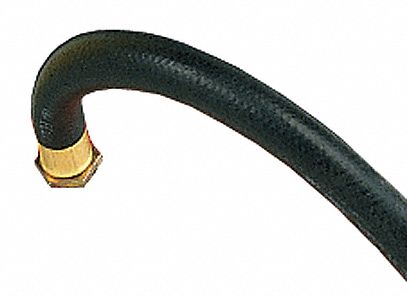 Solvent Hose w/ Fitting, Buna-N/Nylon - Grainger
