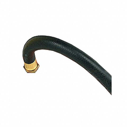 Solvent Hose w/ Fitting, Buna-N/Nylon - Grainger