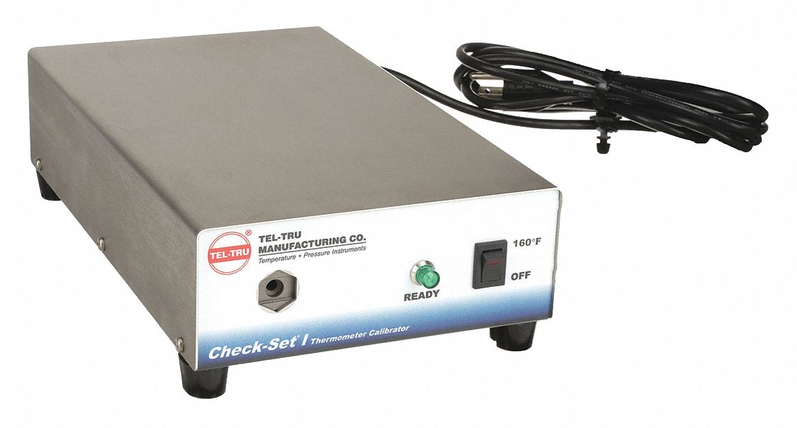 Tel-Tru Check-Set, Fixed Points: 160°F, Thermometer Calibrator - 3MNG6 ...