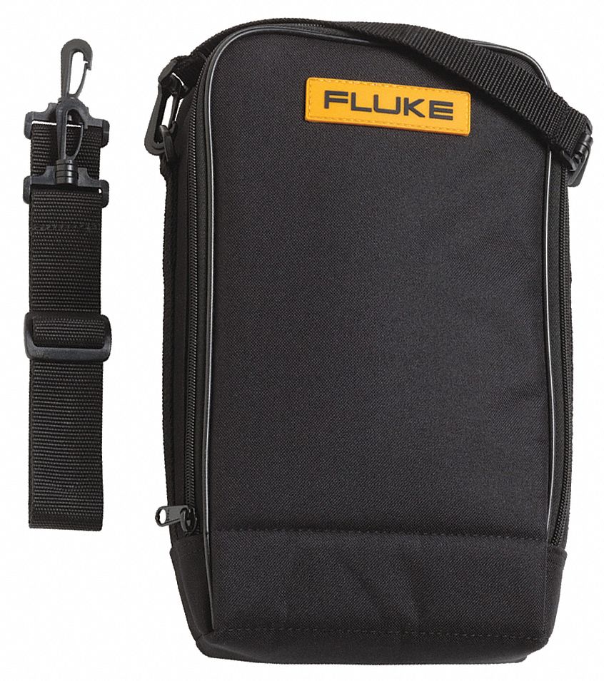 FLUKE, Polyester, Black/Yellow, Carrying Case - 3MU95|Fluke-C43 - Grainger