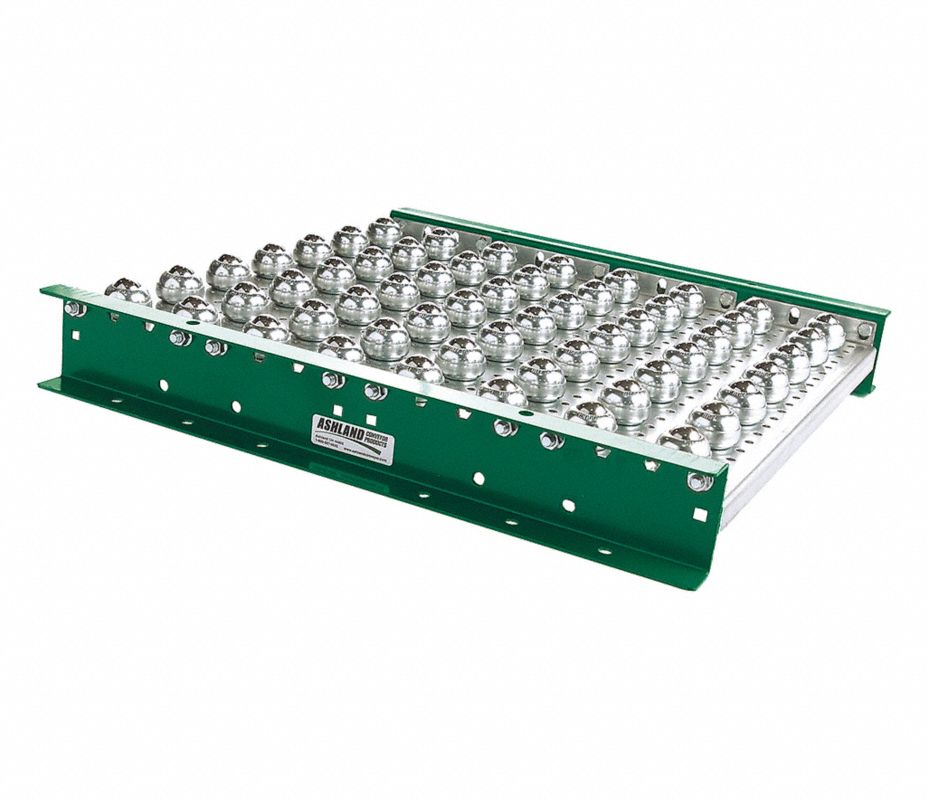 ASHLAND CONVEYOR Mesa d/Transferencia d/Bolas,48L pulg., - 3MY72 ...