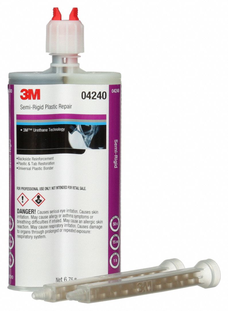 3m Urethane Adhesive Semi Rigid Plastic Repair 200 Ml Dual Cartridge