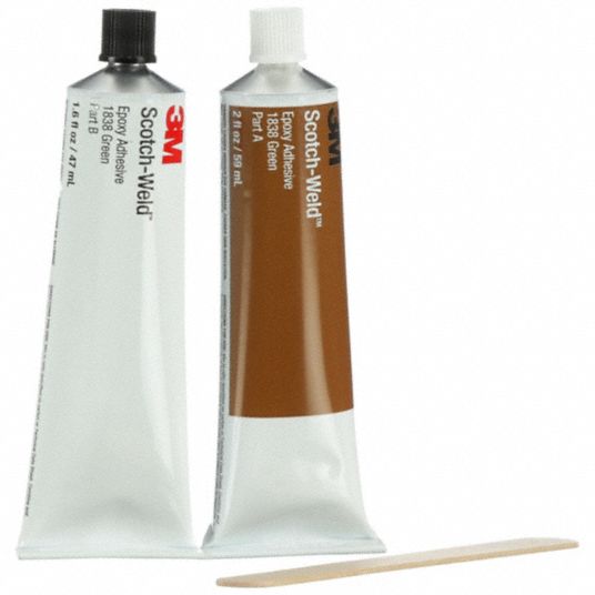 3M, 1838, Ambient Cured, Epoxy Adhesive - 2JBP4|1838 - Grainger
