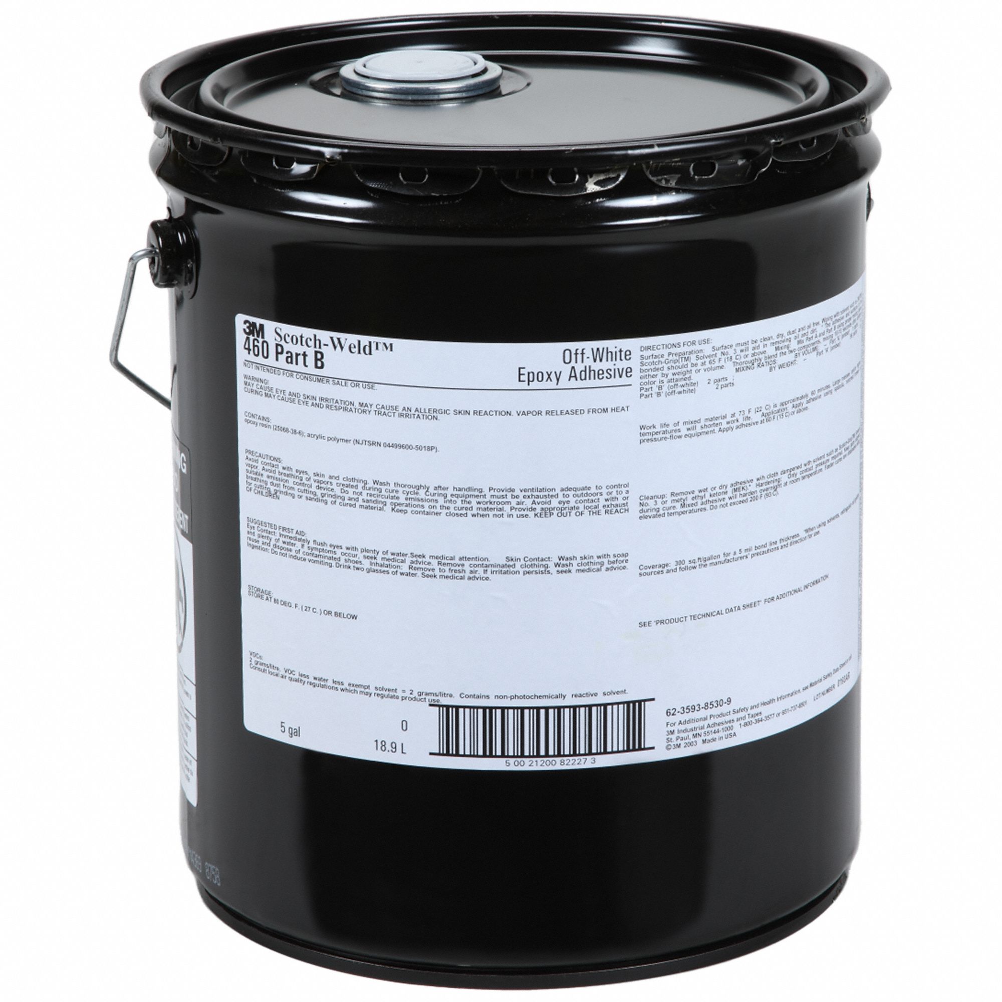 3M, 460, Ambient Cured, Epoxy Adhesive - 2JBK4|460 - Grainger