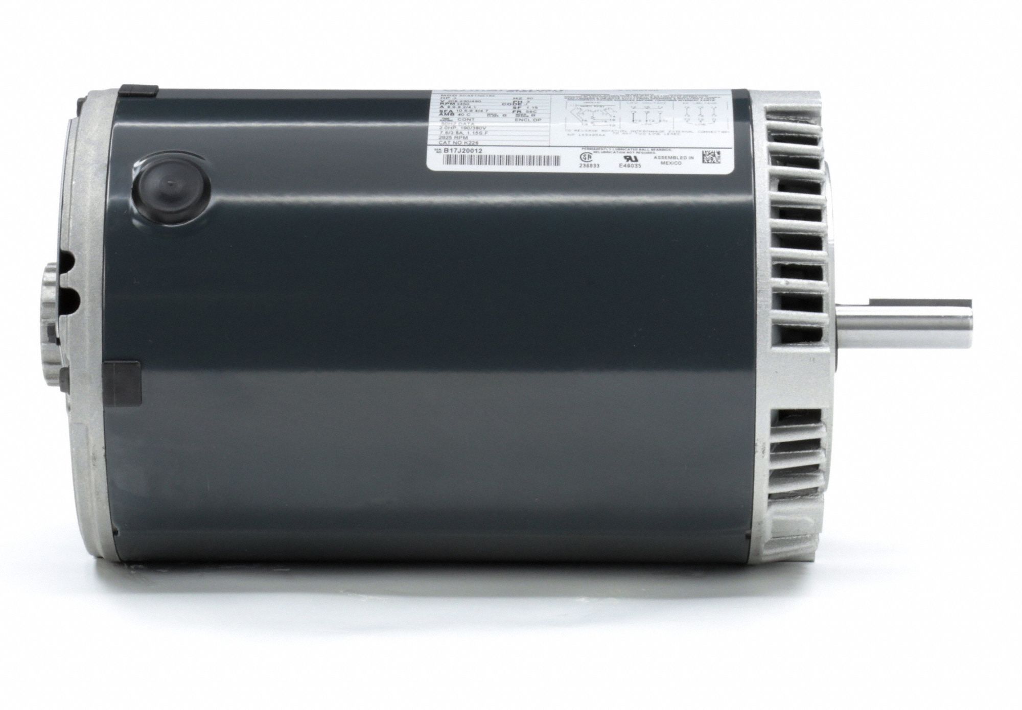 MARATHON MOTORS General Purpose Motor: Open Dripproof, Face Mount, 3 HP ...