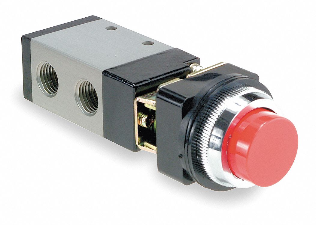 ARO, MaxAir, Three-Way / Two-Position, Manual Air Control Valve - 3NA89 ...