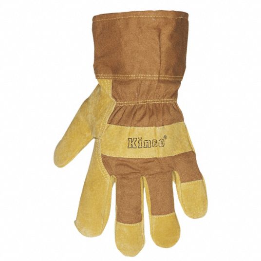 KINCO, Wing Thumb, 1, Leather Gloves - 43HX50|1958-M - Grainger