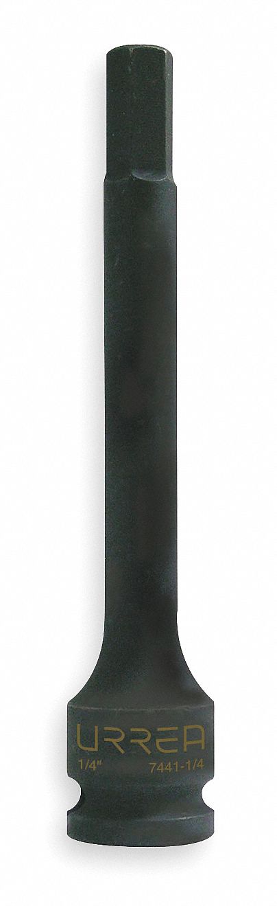 URREA Dado de Impacto Métrico de 6mm , Tipo de Punta Hexagonal , Acabado Fosfatizado - Dados de ...