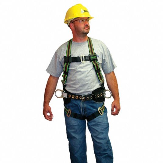 HONEYWELL MILLER, Positioning, Vest Harness, Full Body Harness - 3NGL2 ...