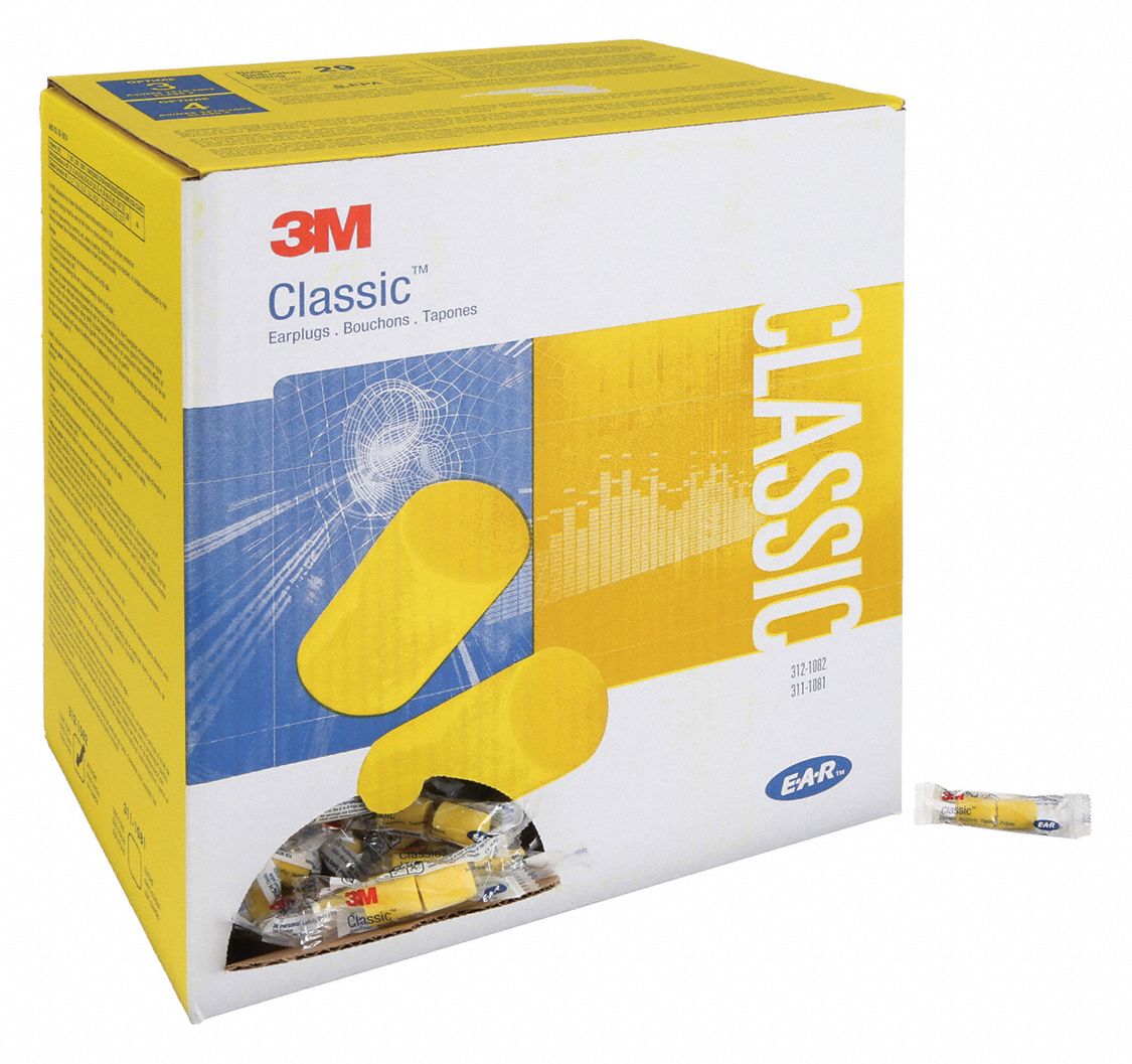 3M Ear Plug Dispenser Refill: Dispenser Refill, Cylinder, 29 dB NRR ...