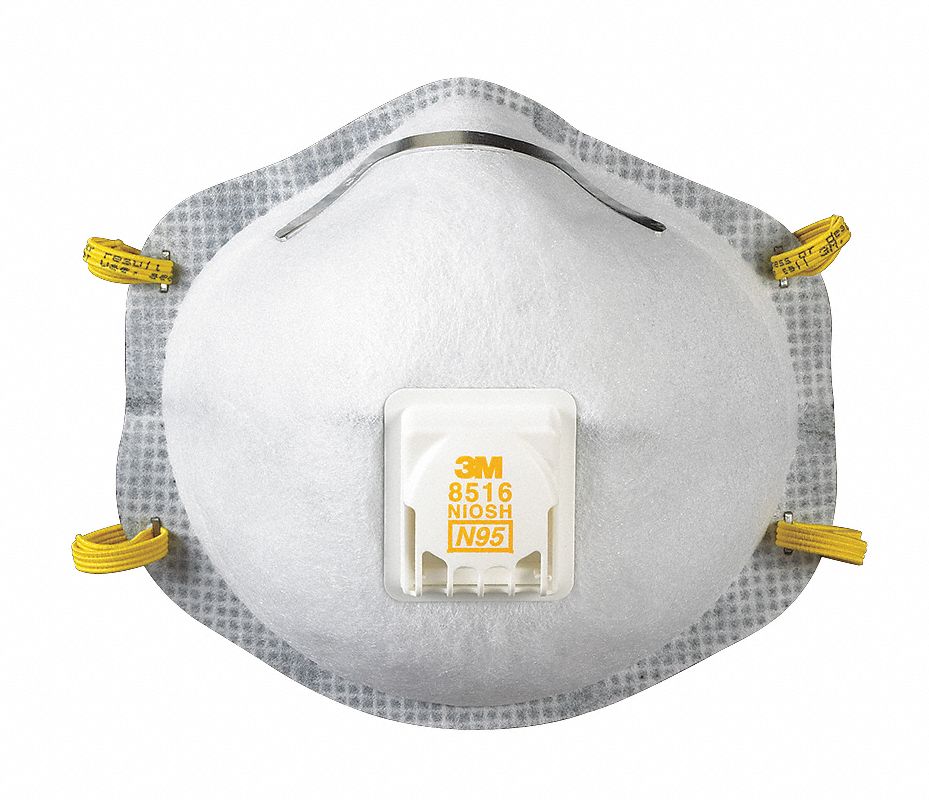 3M Mascarilla Desechable N95, Gas Ácido Molesto con arnés Doble, No ...