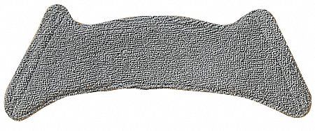 TERRY TOPPERS Hard Hat Sweatband, Terrycloth, Gray, Universal,1 EA ...