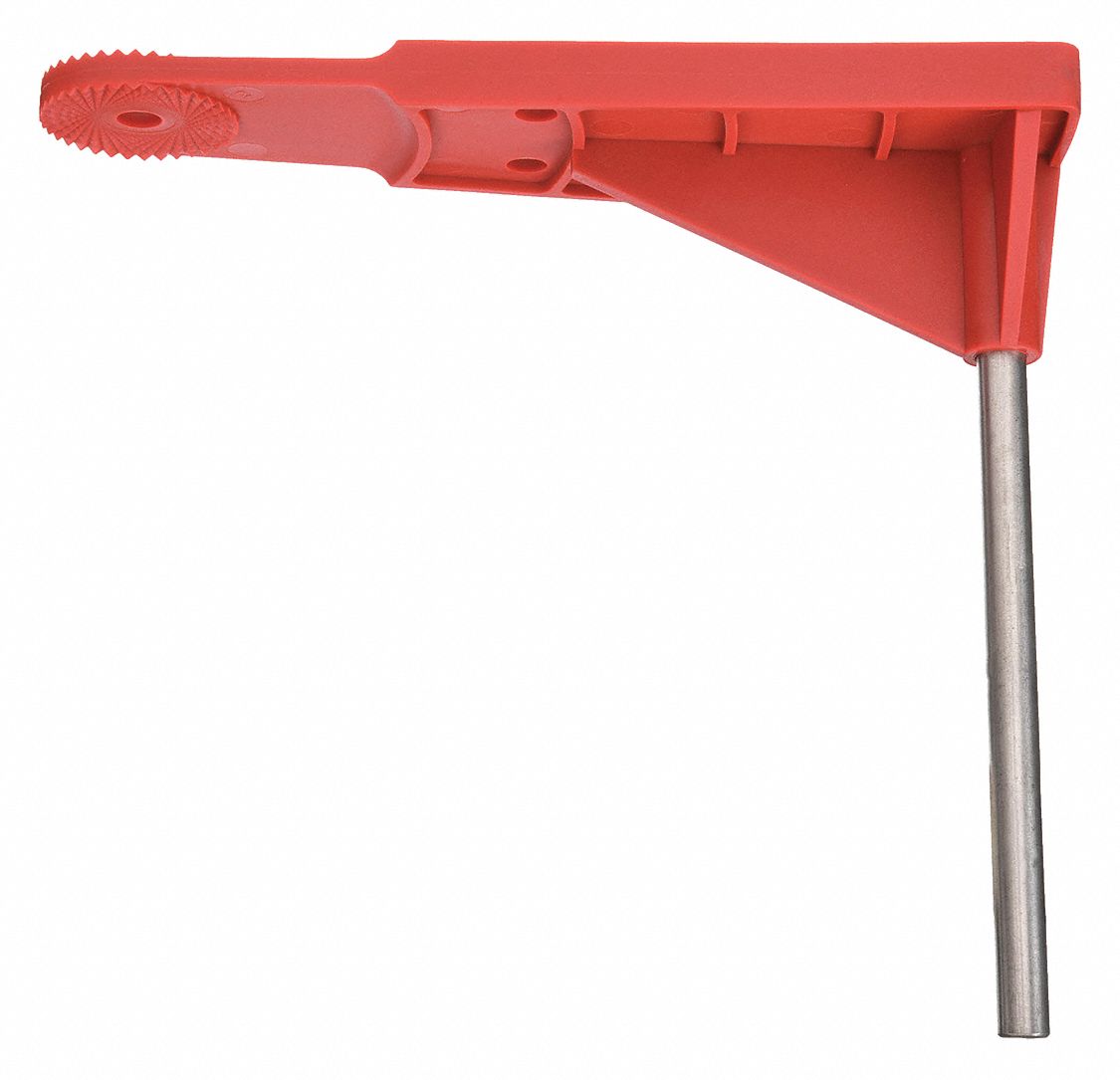 BRADY, 7.05 in Blocking Arm Ht, For 1.59 in Max Handle Wd, Blocking Arm ...