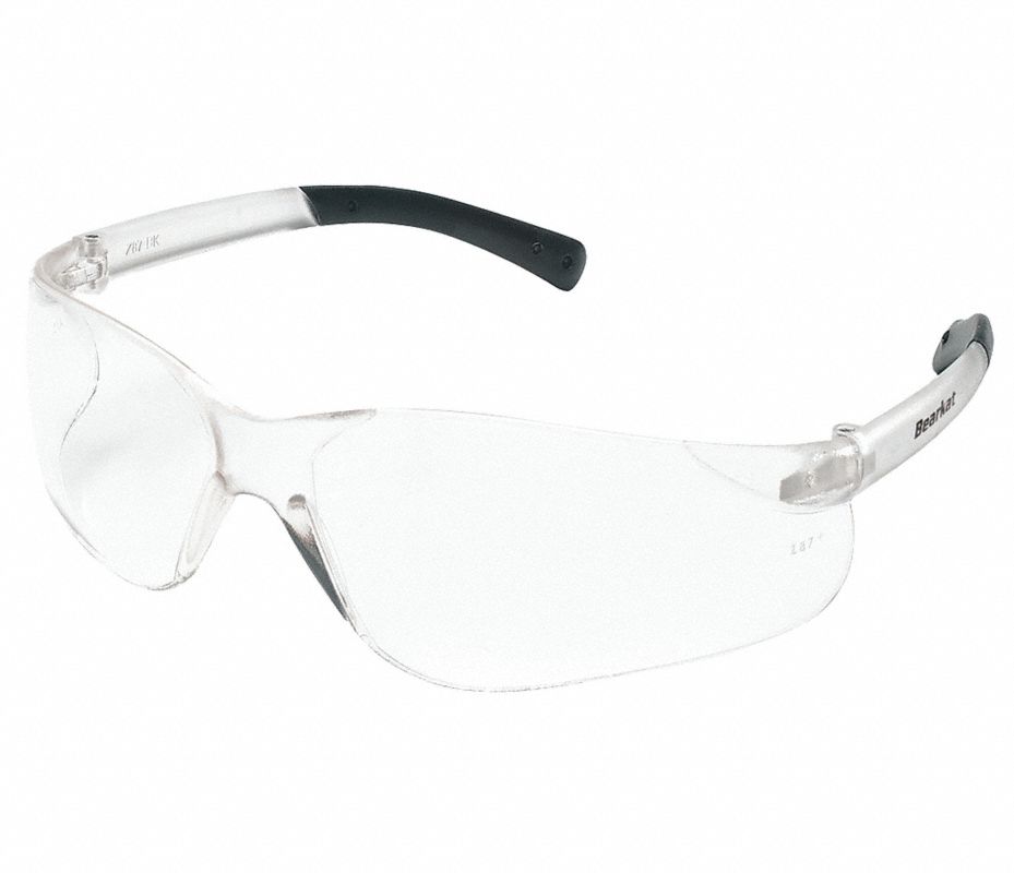 MCR SAFETY Lentes de Seguridad BearKat Transparente Antiempañante y ...