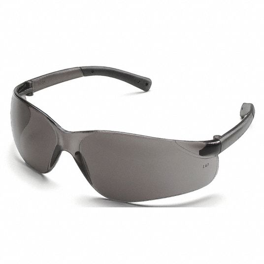 Safety Glasses,Gray - Grainger