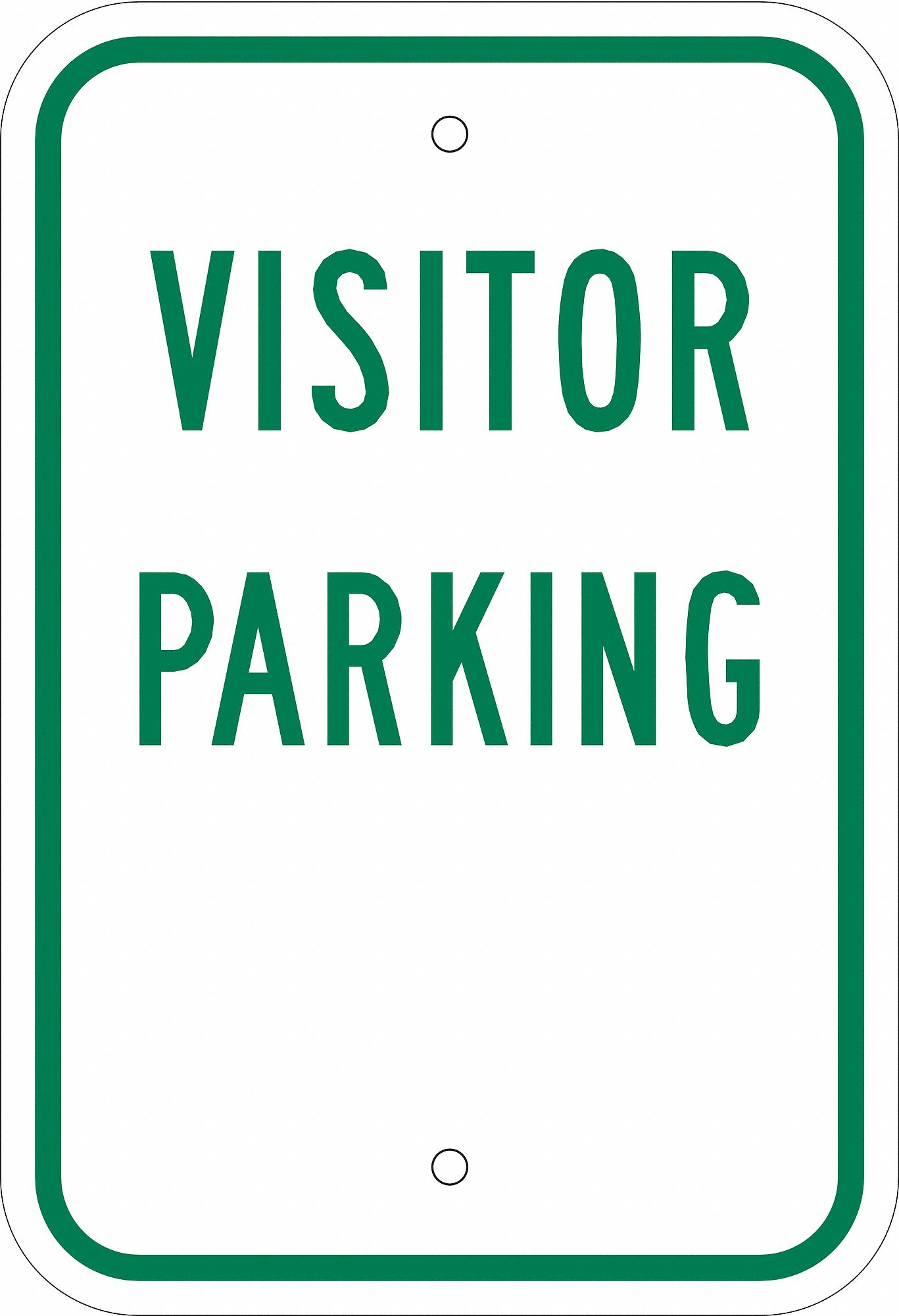 18 in x 12 in Nominal Sign Size, Aluminum, Parking Sign - 3NU94|80078 ...
