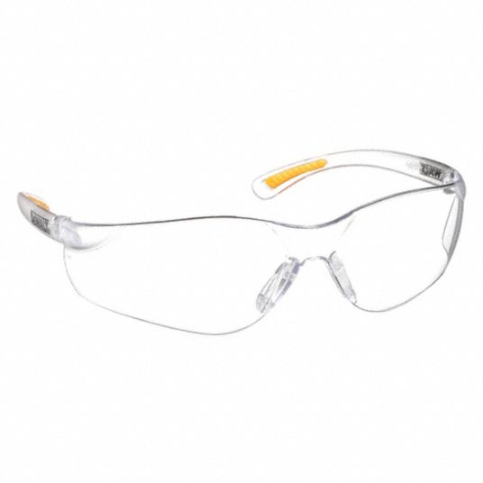 DEWALT, Clear Lens, Frameless, Safety Glasses - 3NUF4|DPG52-1 - Grainger