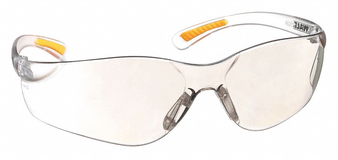 DEWALT, Light Gray Lens, Frameless, Safety Glasses - 3NUF8|DPG52-9 ...