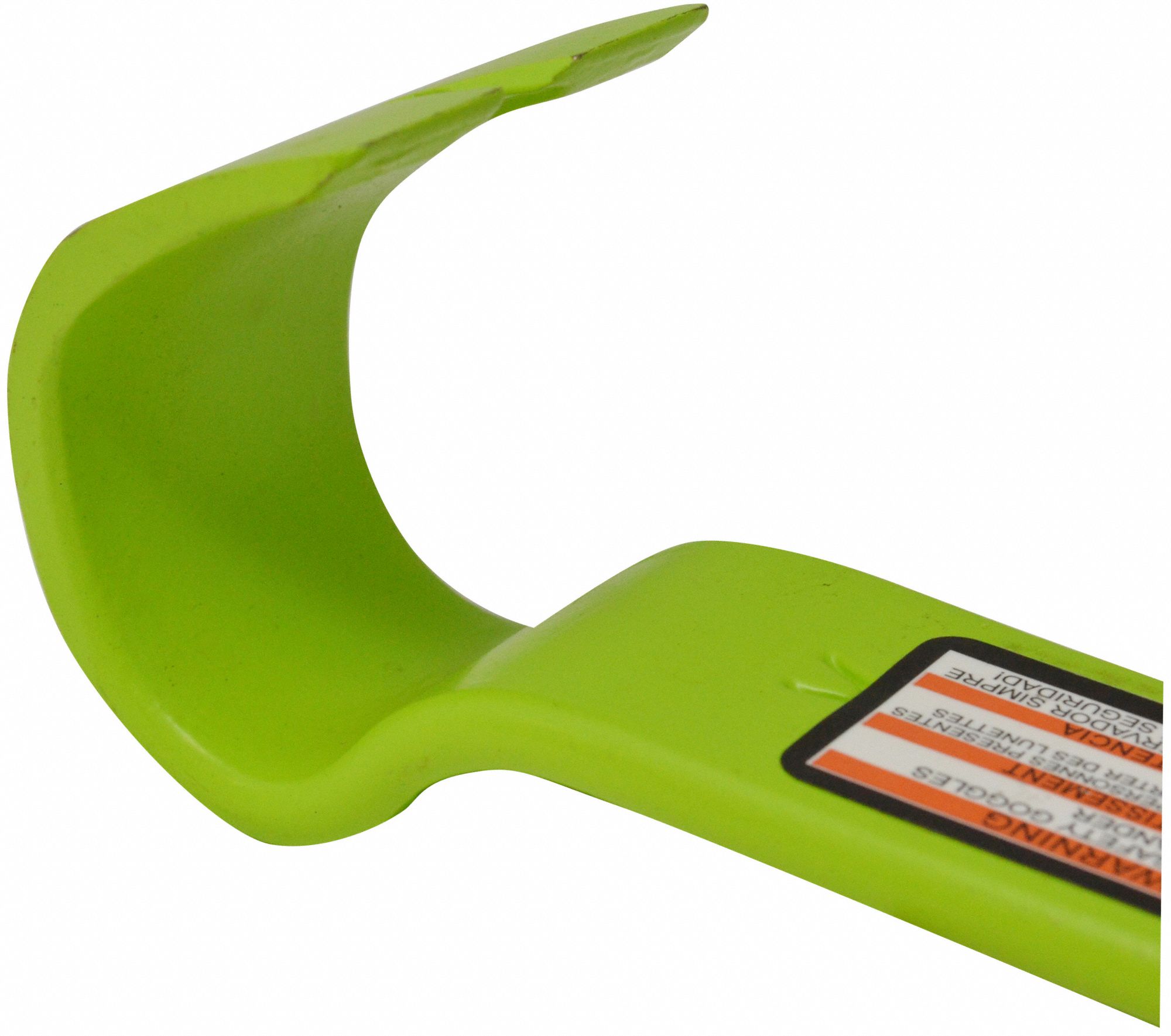 VAUGHAN Rolling Head Pry Bar: Double Claw End, 15 in Overall Lg, 1/2 in ...