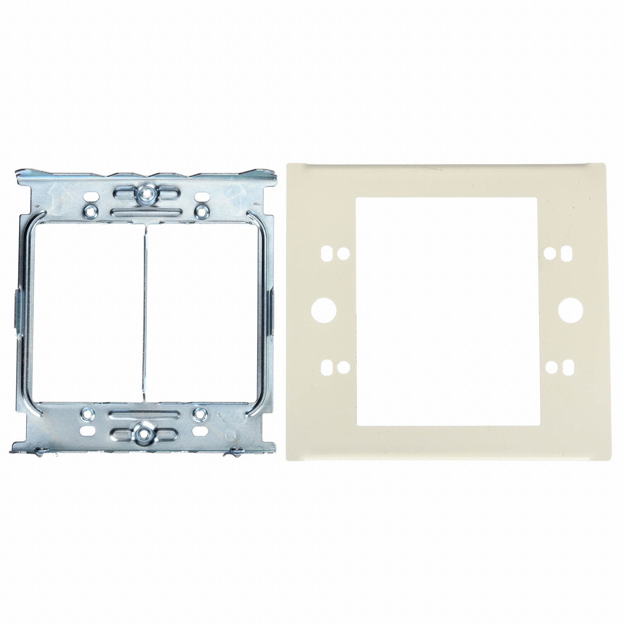 LEGRAND Device Plate: 4000, 1 3/4 in Ht, 4 3/4 in Raceway Wd, Steel ...