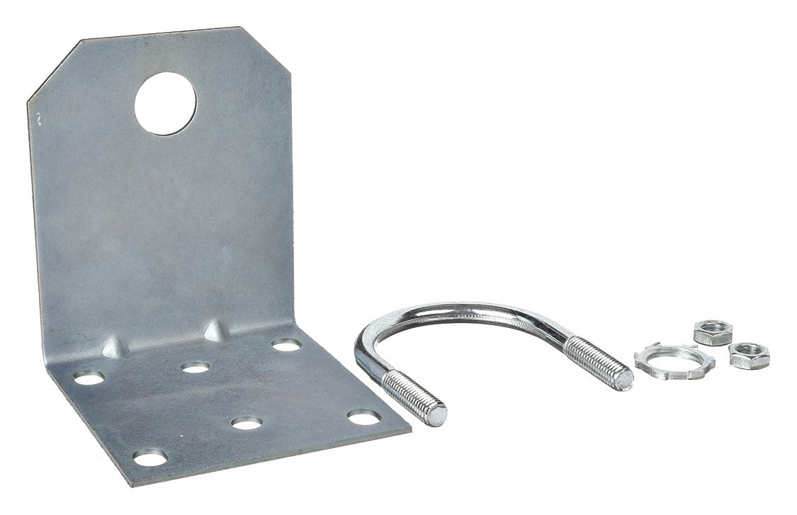 DWYER, With (2) U Bolts/Brackets, A-287, Transmitter Mounting Kit ...